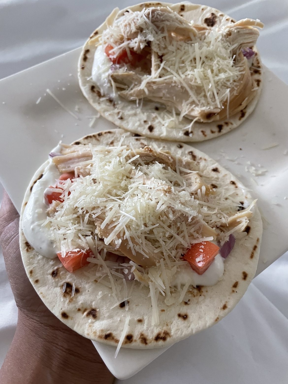 COPYCAT Del Taco Chicken Soft Taco Recipe - Schimiggy Reviews